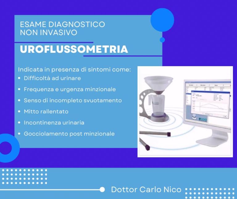 Uroflussometria - Cidat Sanità